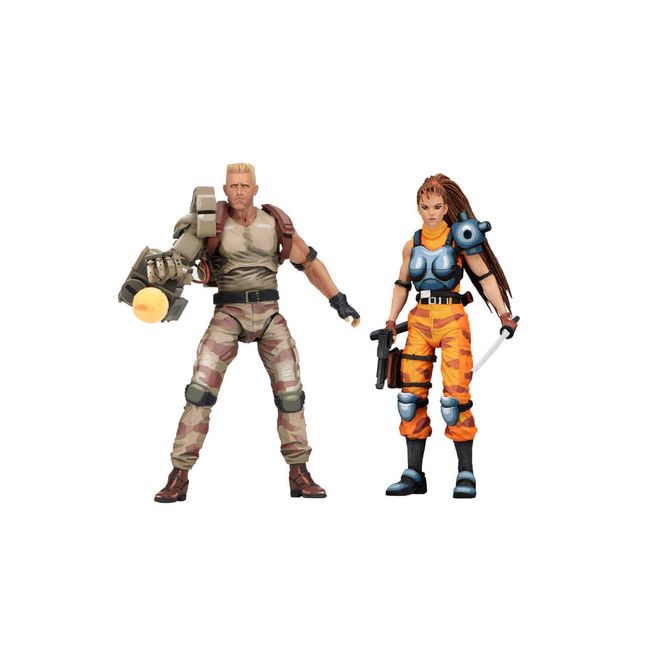 Figuras Dutch Schaefer Linn Kurosawa Arcade Appearance Pack Alien Vs Predator Neca lojalimitededition