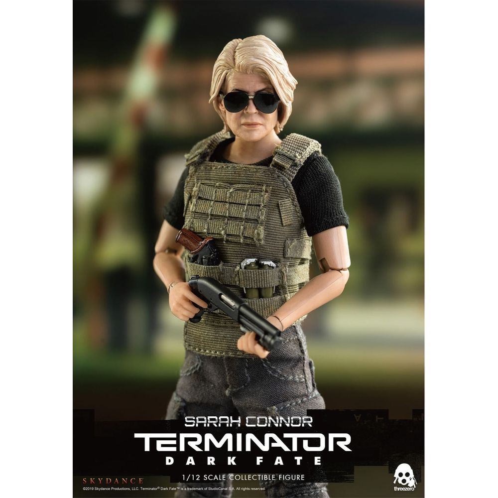 Figura Sarah Connor- Terminator Dark Fate - 1/12 Figure - Threezero ...