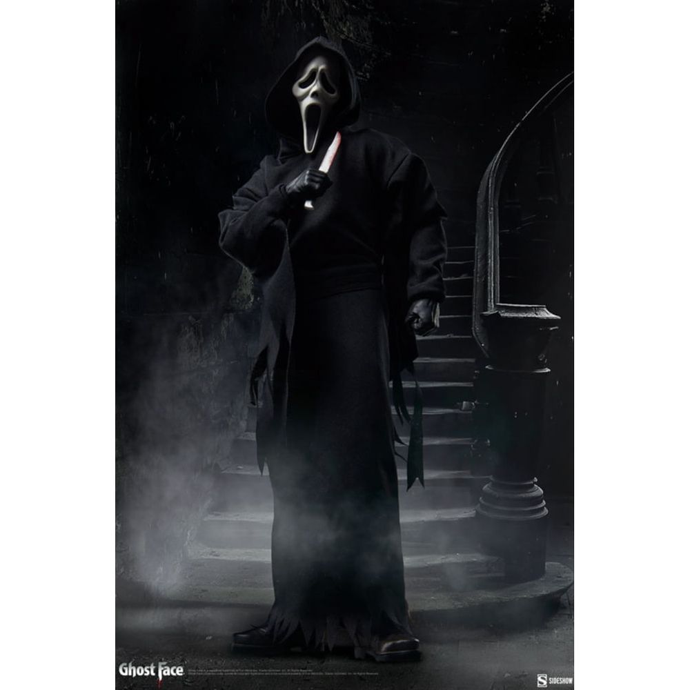 Figura Ghostface - Scream - Sixth Scale - Sideshow - lojalimitededition