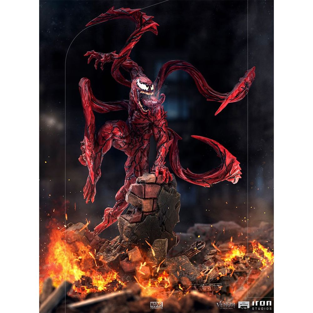 Estátua Carnage - Venom 2: Let There Be Carnage - BDS Art Scale 1/10 - Iron Studios ...