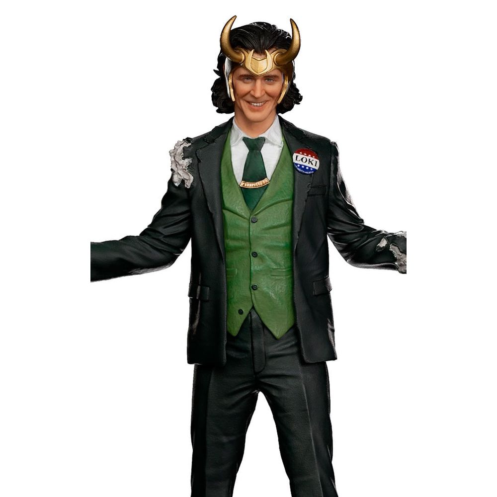 Estátua Loki Presidente - Loki - Art Scale 1/10 - Iron Studios ...