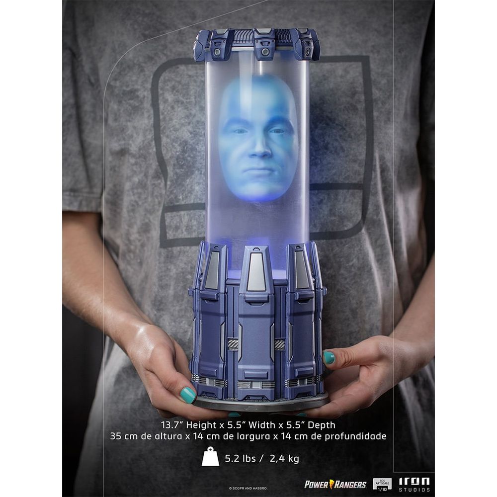 Estátua Zordon - Mighty Morphin Power Rangers - BDS Art Scale 1/10 ...