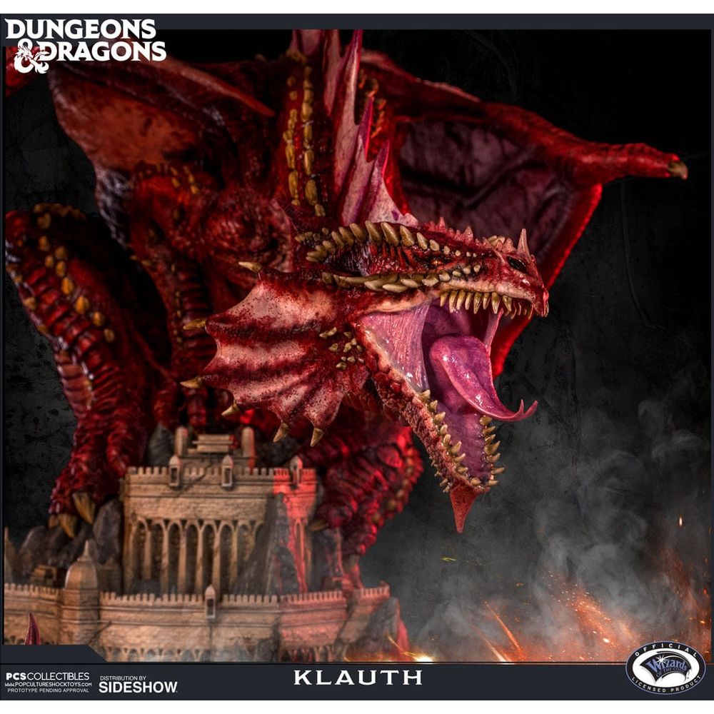 Estátua Klauth The Red Dragon - Dungeon and Dragons - Sideshow ...