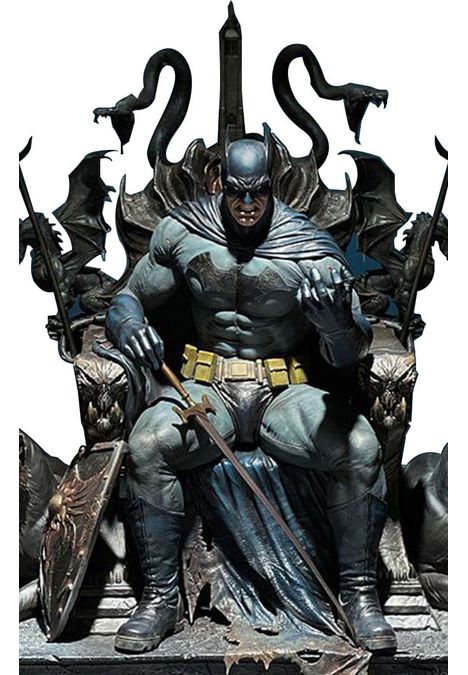Batman on Throne - DC Comics - 1/4 Scale - Queen Studios ...